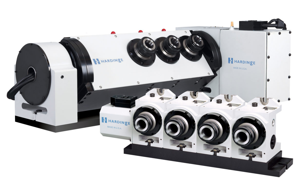 Hardinge Multi-spindle rotary indexers will optimize spindle ...