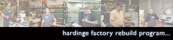 Continue getting ROI from your Hardinge equipment with Hardinge’s ...